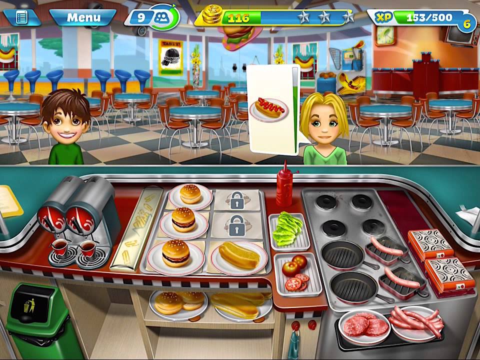 Cooking Fever Level 14 3 stars - YouTube