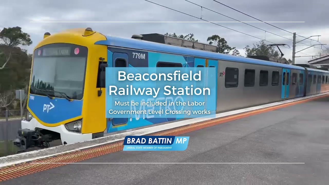 Beaconsfield Railway Station needs an upgrade now! - YouTube
