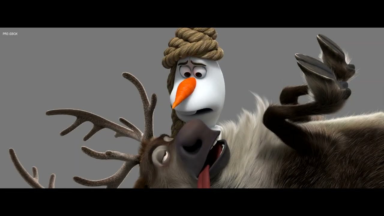 Olaf Presents (Olaf cries for Sven) - YouTube