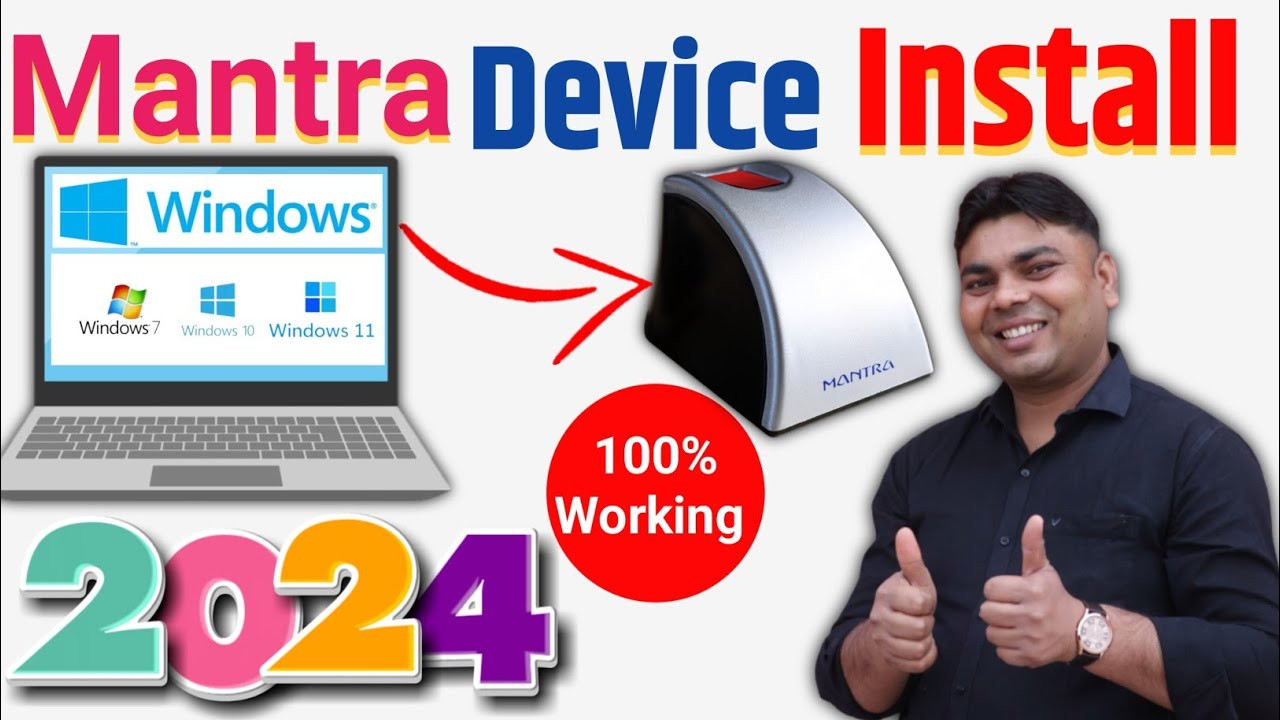 How To Install Mantra Device | Laptop me Mantra Device kaise Install ...