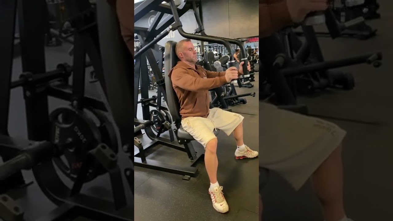 Nautilus Fat Grip Chest Press Machine Horizontal Grip (pectoralis major ...