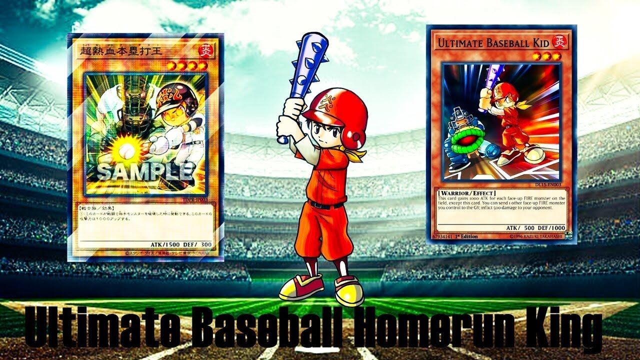 (YGOPRO) Ultimate Baseball deck,Ultimate Baseball Homerun King,Time ...