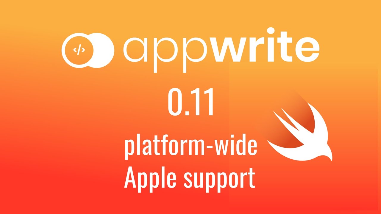 Appwrite 0.11 with Swift and Apple Support - Let's get started with ...