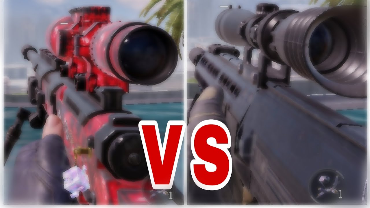 sniper HDR vs DLQ33 + attachment | COD mobile - YouTube