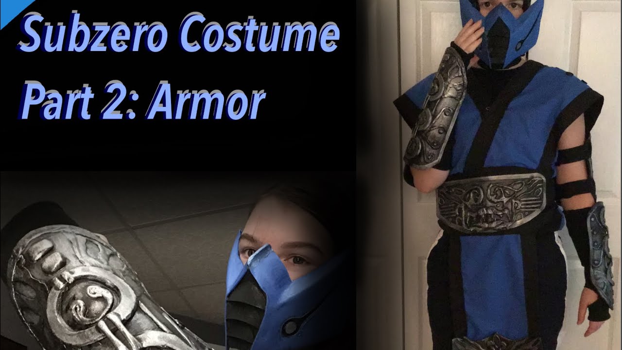 Making a Subzero Costume (MK9) Part 2: The Armor and Finishing Details - YouTube