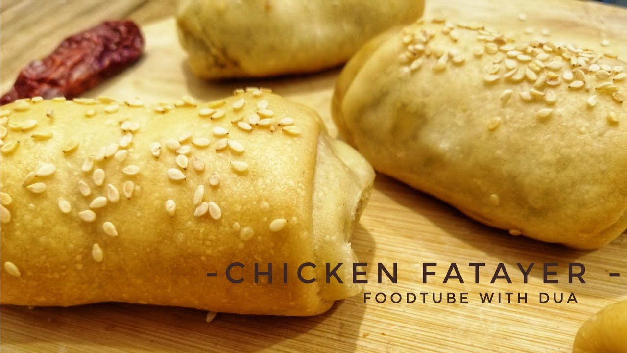 Chicken Fatayer | Cheesy Chicken Rolls Recipe Without Oven| How to make ...