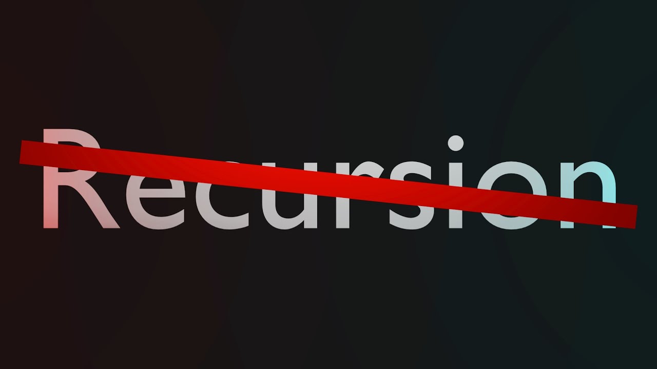 Replacing RECURSION?!?! | Compiler from scratch, for fun :p | 009 - YouTube