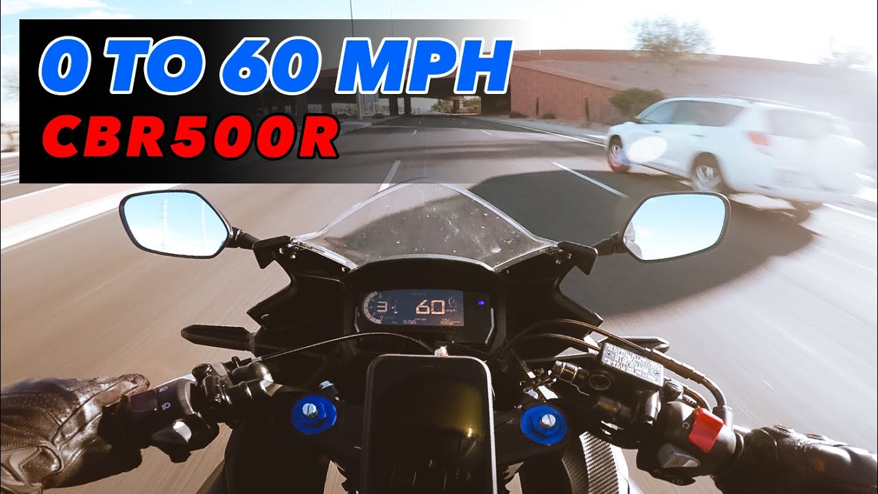 Honda Cbr500r 0 To 60