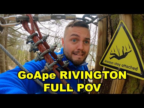 GoApe Rivington | Treetop Challenge | Full POV and Vlog - YouTube