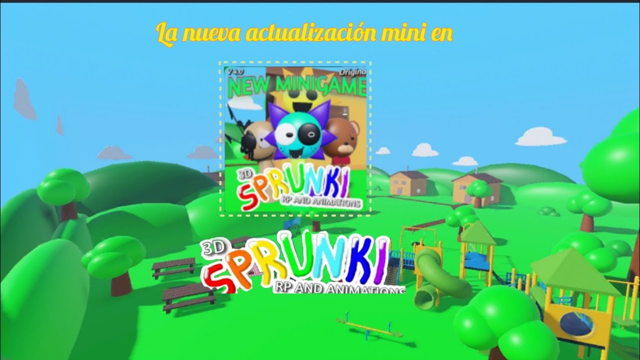 ESTA ES LA NUEVA ACTUALIZACIÓN DE SPRUNKI RP AND ANIMATIONS PERO SOLO ...