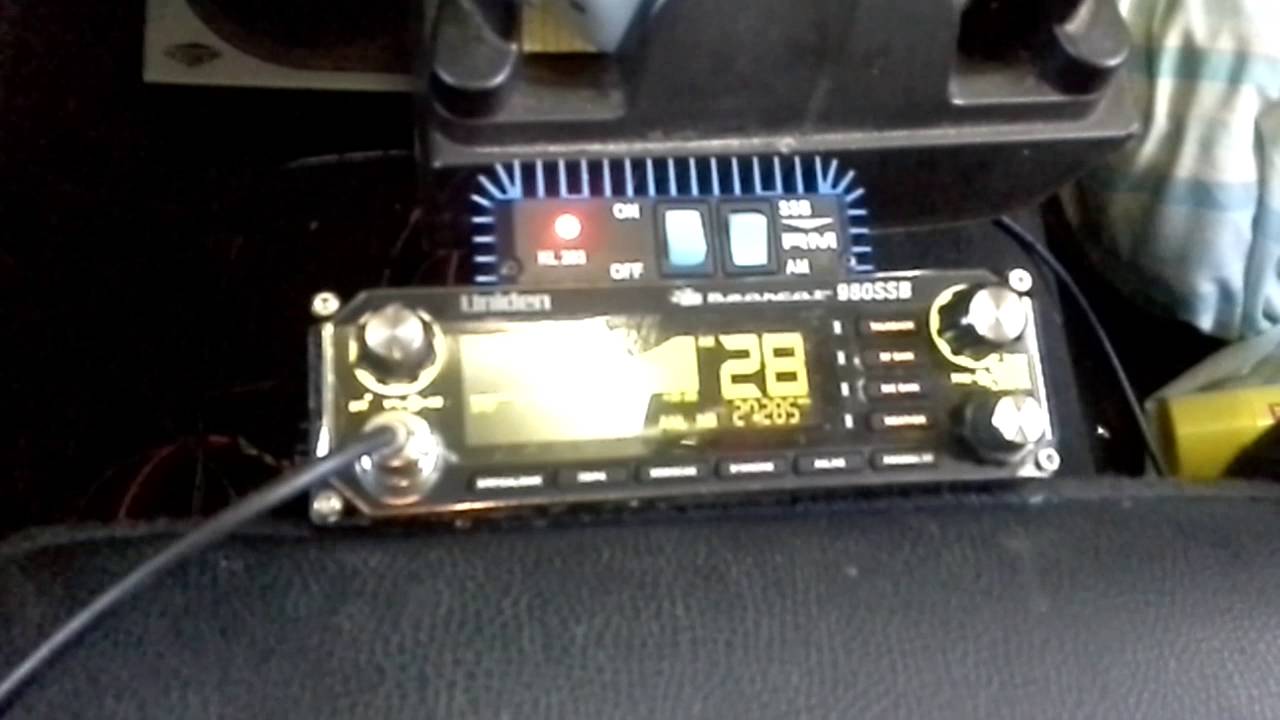 Uniden 980 with RM 203 - YouTube