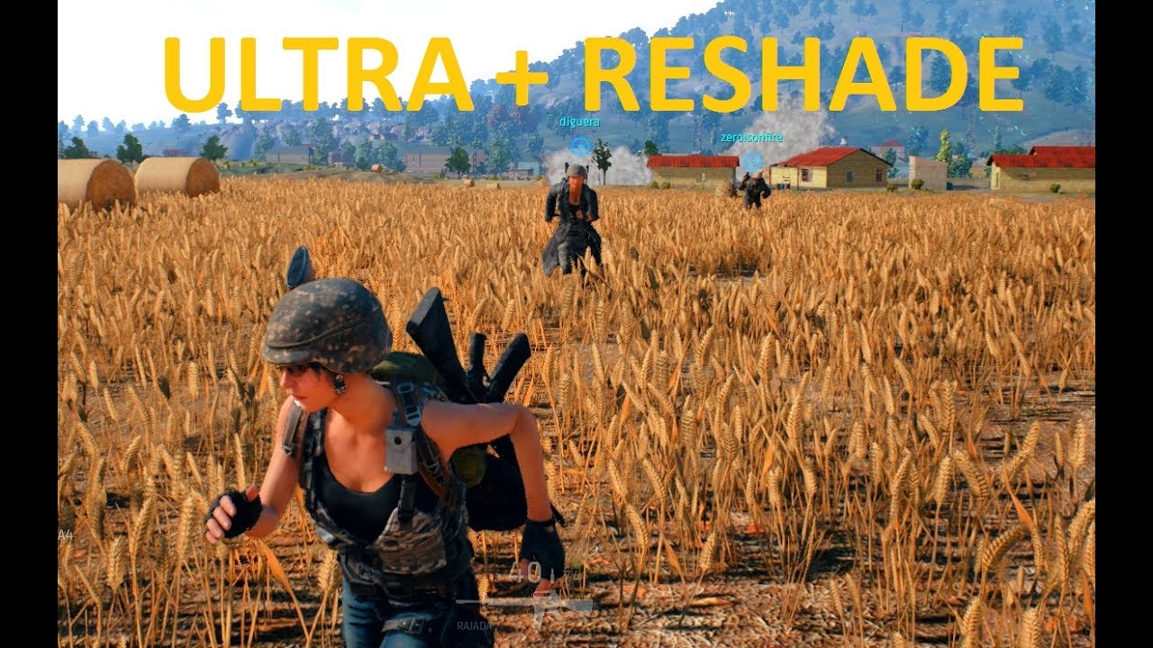 PUBG no Ultra - GTX 1080 + FX 8350 + Reshade - 1080p - YouTube