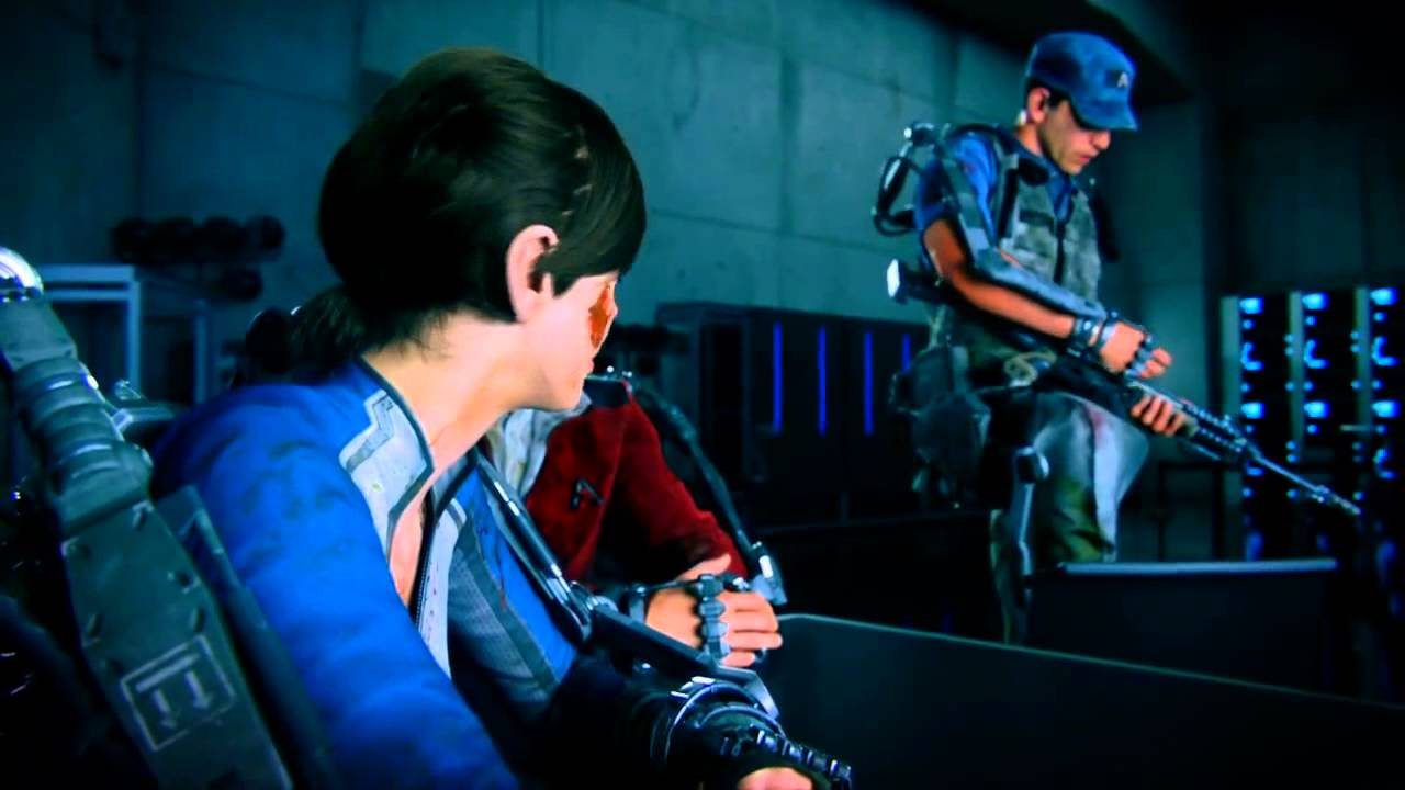 Advanced Warfare Exo Zombies "Descent" Intro Cutscene! - YouTube