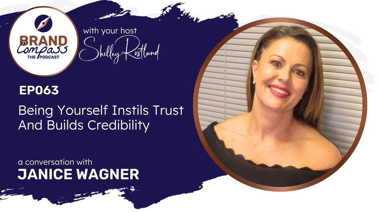 EP063 | Being Yourself Instils Trust and Builds Credibility, with ...