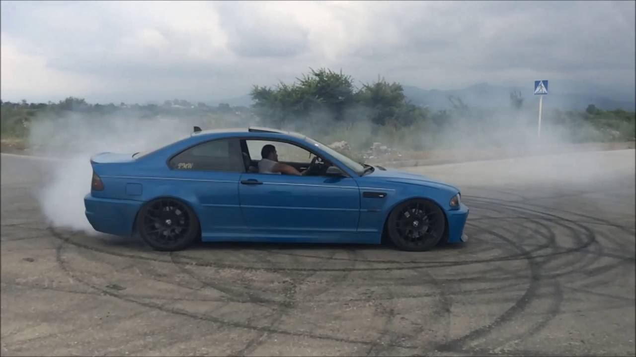 BMW E46 M3 KOMPRESSOR Stage 3 Drag & Drift ( Georgia Batumi City ...