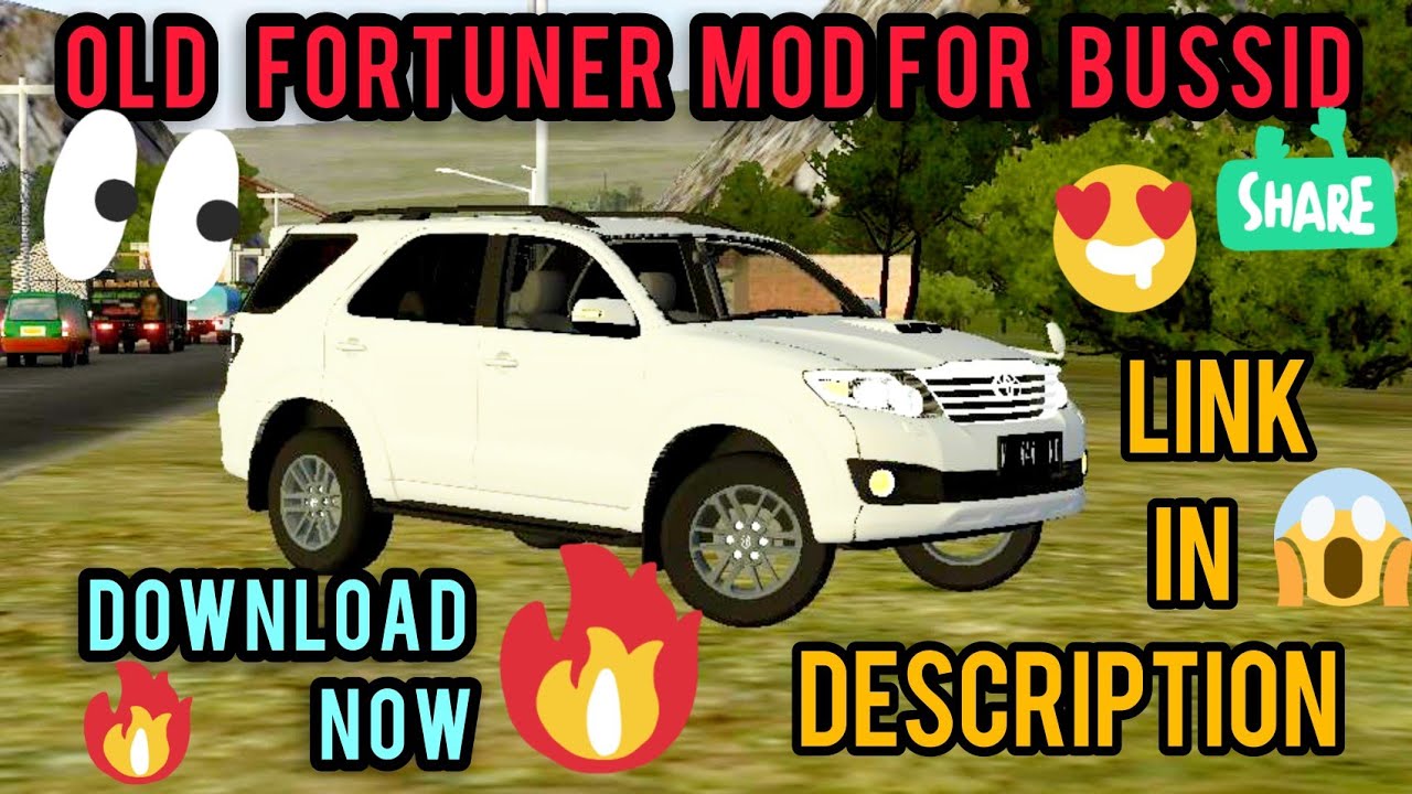 Old fortuner mod for bussid Download now link in description - YouTube