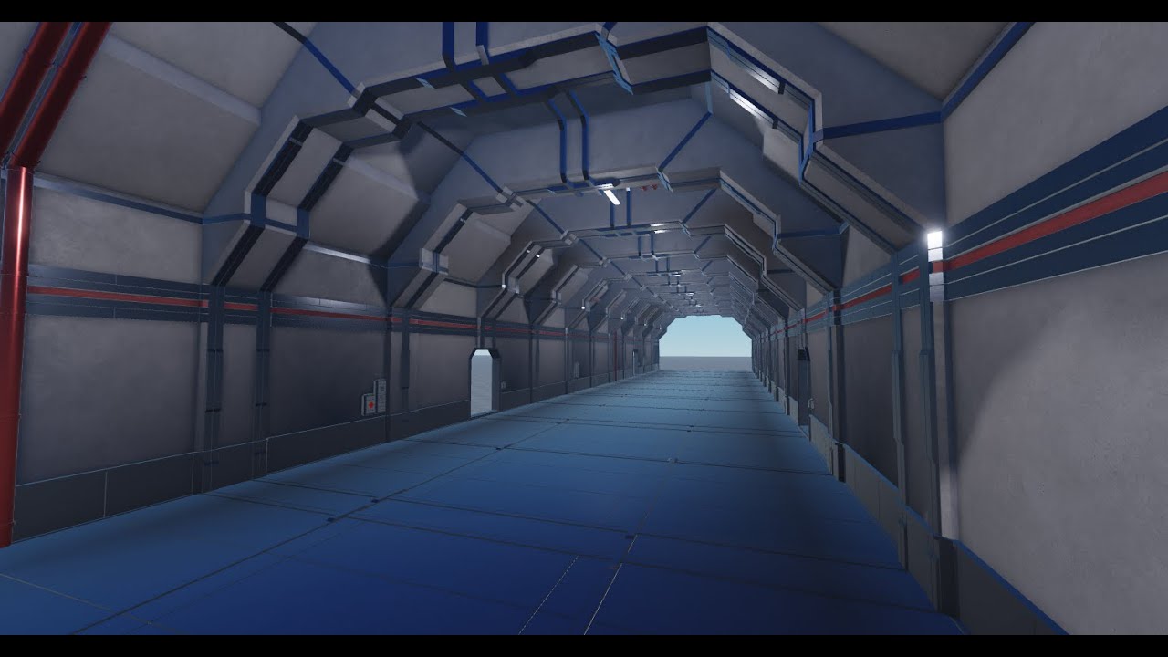 SCP HALLWAY - ROBLOX SPEEDBUILD - YouTube