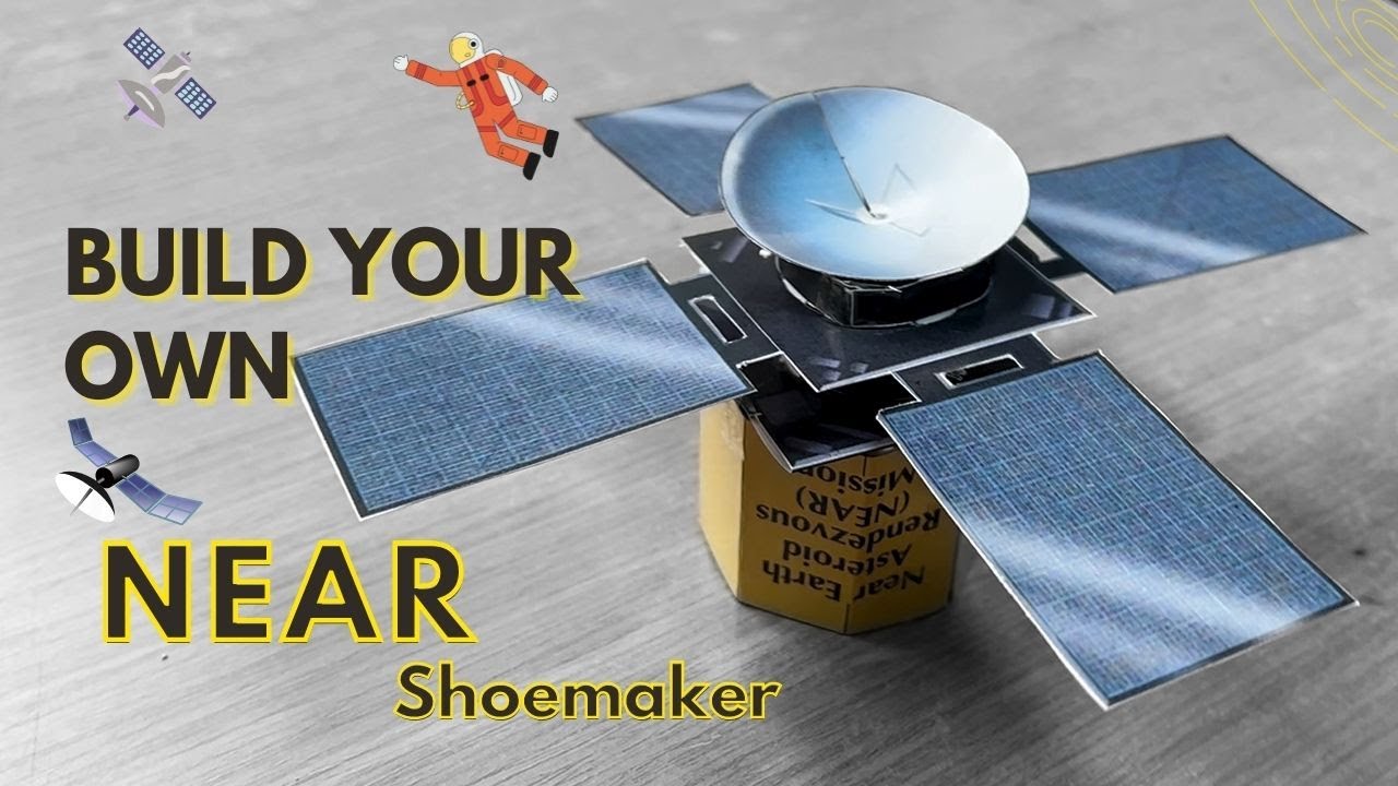 NEAR Shoemaker | Paper Craft | How to make | Kids Model Making ...