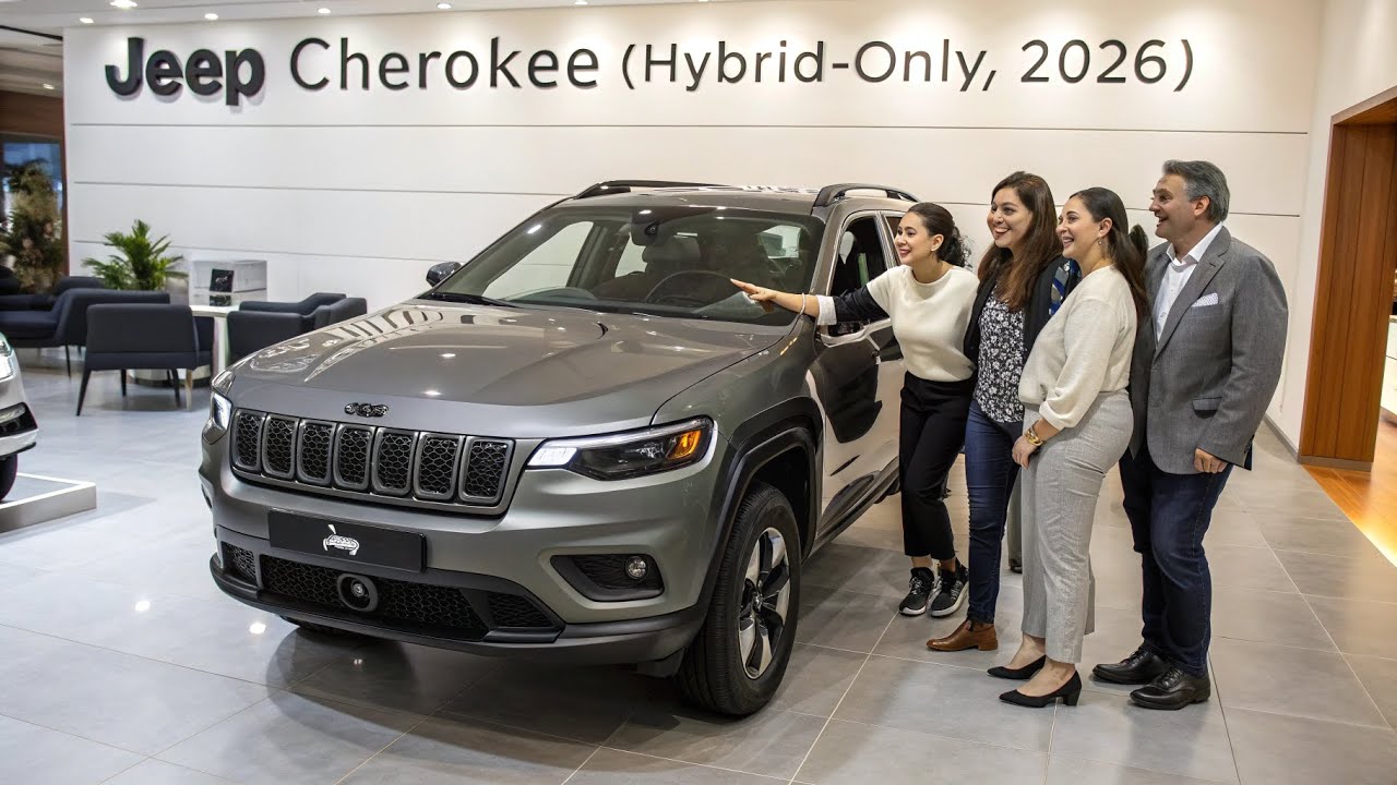 NEW JEEP CHEROKEE (Hybrid-Only, 2026) Next-Gen SUV Revealed Finally ...