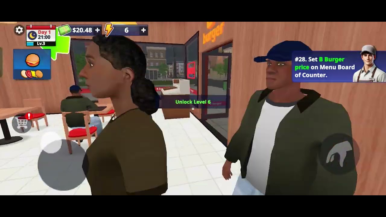 Namatin game burger simulator Android - YouTube