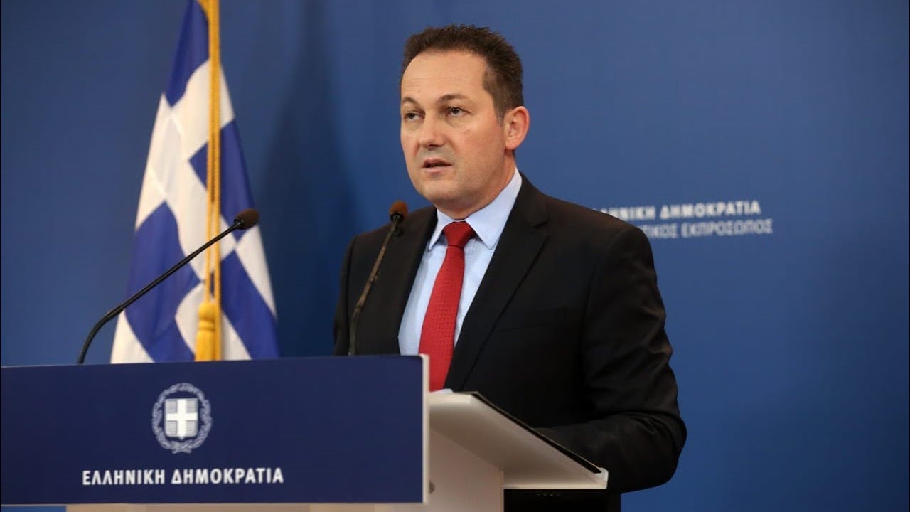 Eνημέρωση πολιτικών συντακτών από τον Κυβερνητικό Εκπρόσωπο Στέλιο ...
