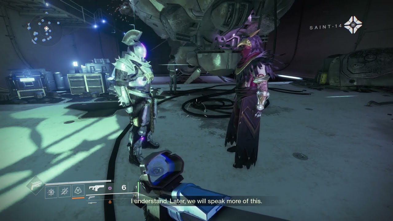 Path of the Splicer VII | Interaction between Saint-14 and Osiris ...