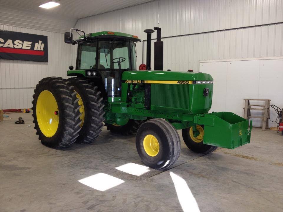 Historic John Deere 4955 Tractor with 585 Hours - YouTube