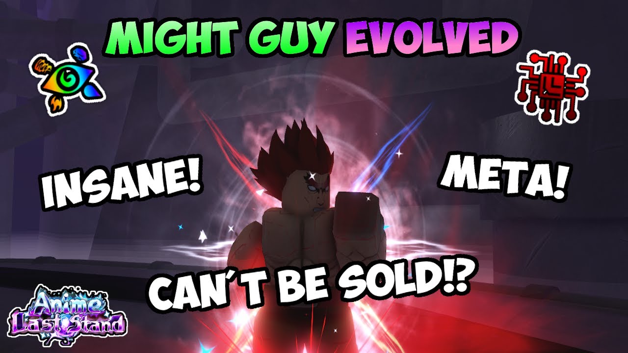 *NEW* MIGHT GUY Green Beast (Inner Gates) EVOLVED Showcase In Anime ...