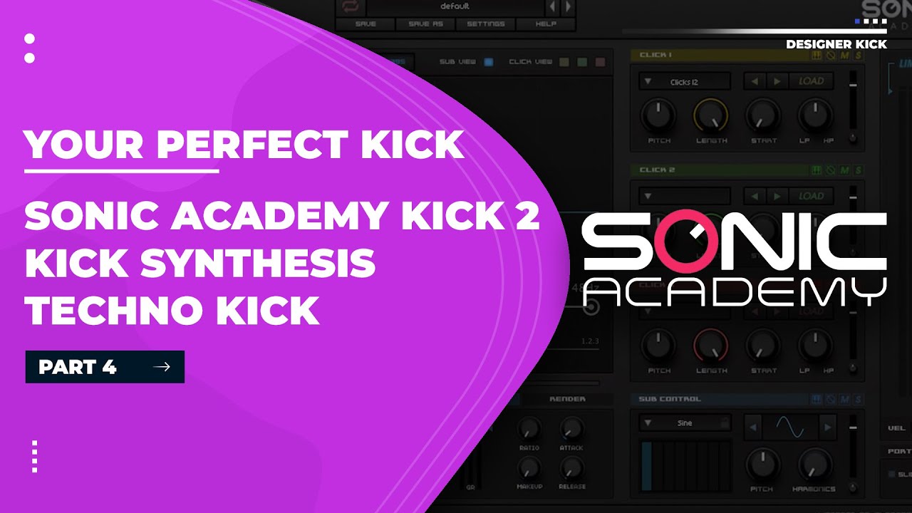 Kick 2 Tutorial - Techno Kick - YouTube