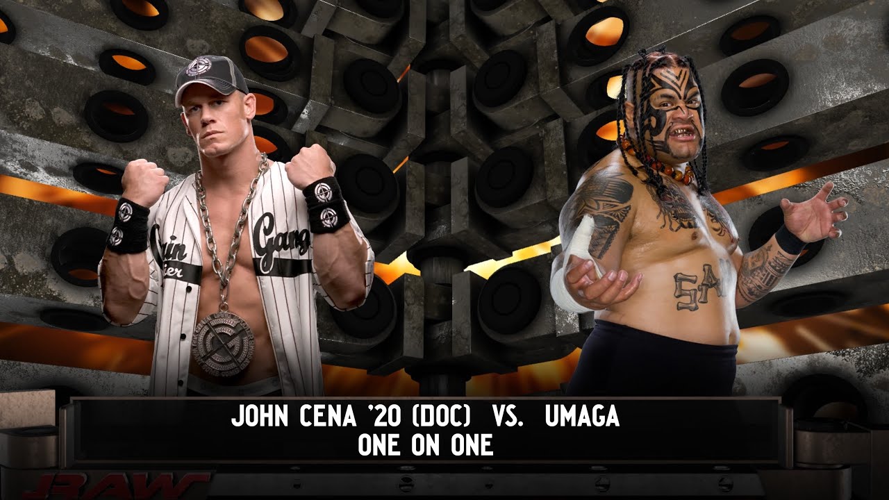 John Cena Vs. Umaga | EPIC CLASH in WWE 2K24 | PS5 - YouTube
