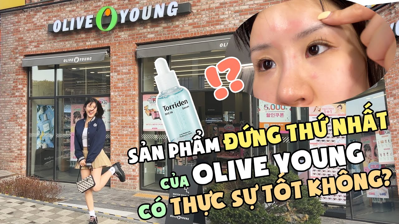 Công bố làn da thật của mình....😣Sản phẩm đứng thứ nhất của Olive Young có thực sự tốt không ...