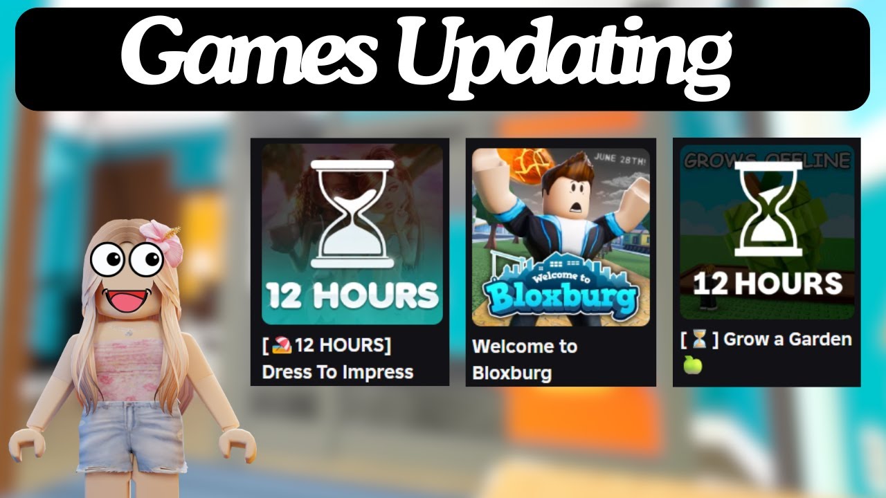 Playing the New Updated Games When They Come Out - YouTube