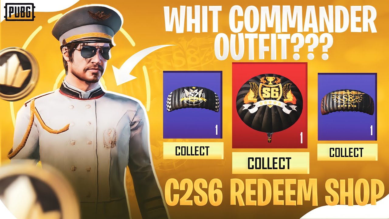 New Season Token Shop | White Commander Set Is Coming?|C2S6 Redeem Shop ...