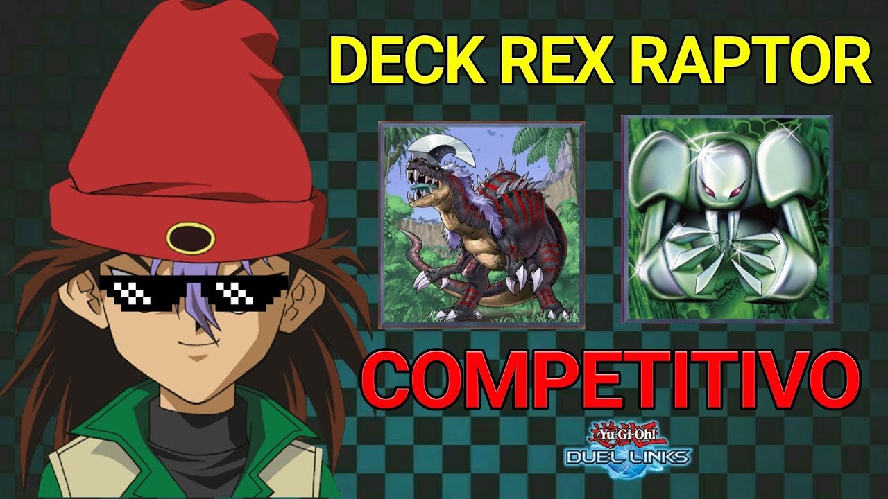 DECK REX RAPTOR - OFENSIVO Y COMPETITIVO - YuGiOh! Duel Links - YouTube