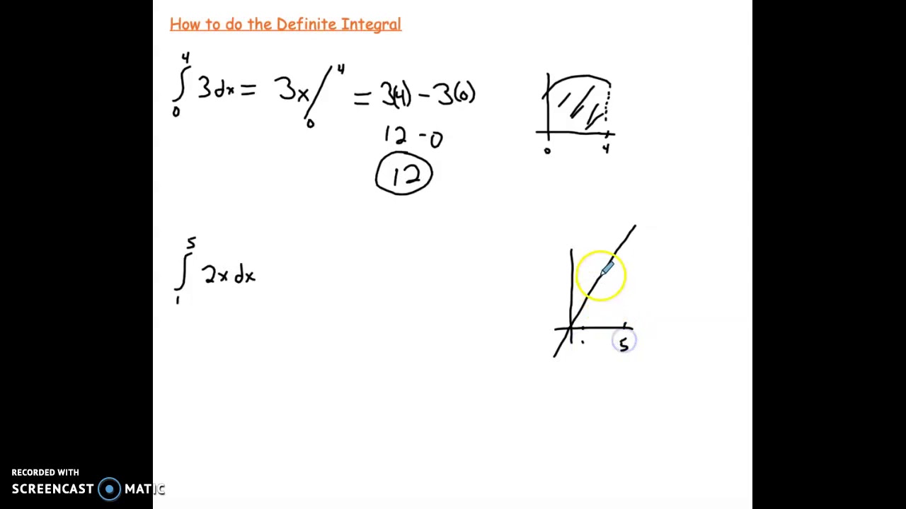 Part 2 of Definite Integral (Process) - YouTube