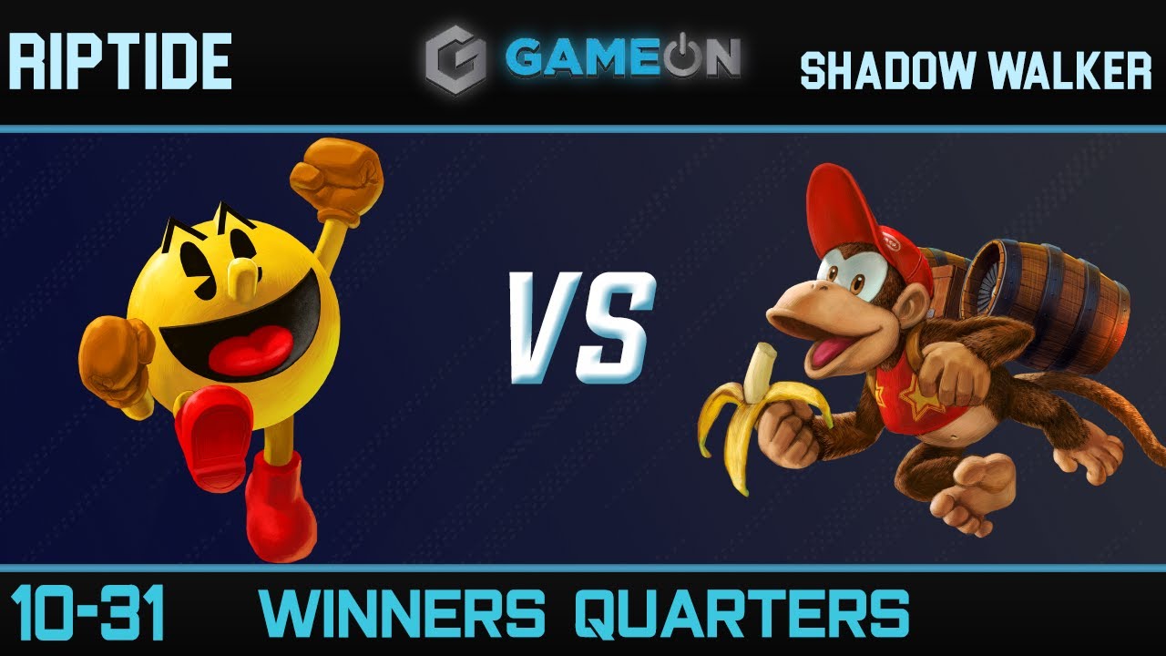 Riptide (Pac-Man) vs Shadow Walker (Diddy Kong) - Game On 10/31 Winners ...