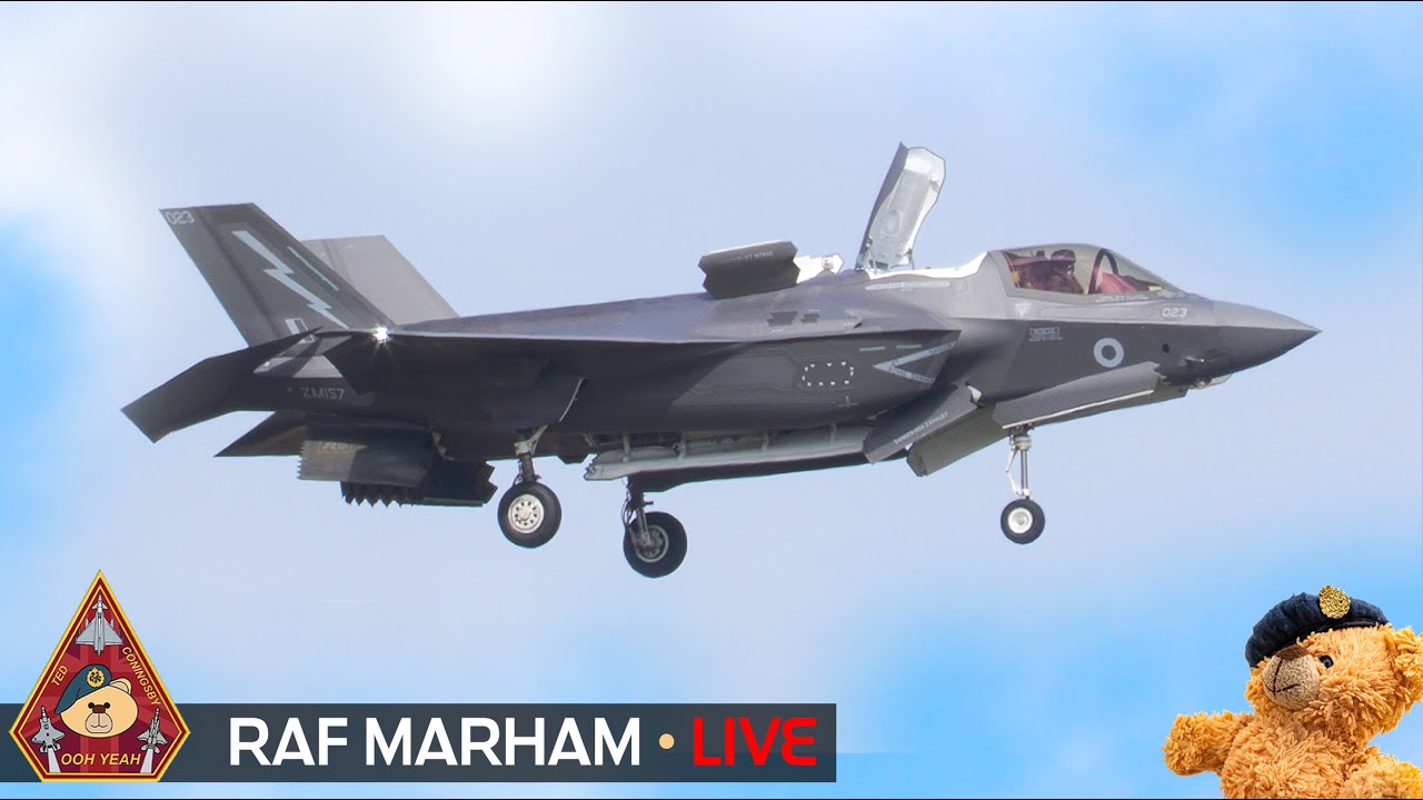 LIVE ROYAL NAVY & RAF 5TH GEN STEALTH F-35 ACTION • 809 NAS, 617 & 207 ...