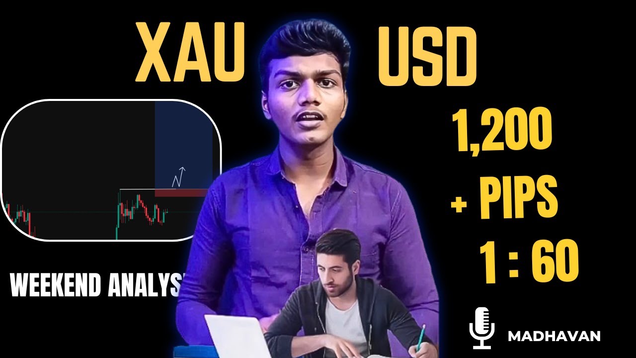 1,200 Pips 1:60 In XAU/USD | Weekend Analysis| Forex Market Prediction ...