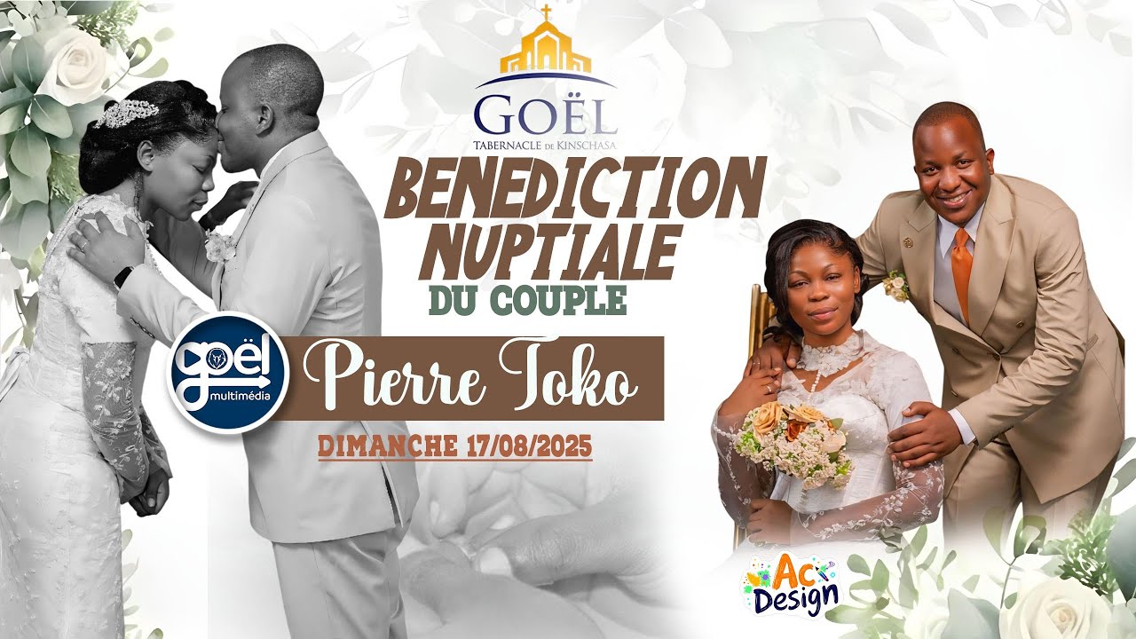 BENEDICTION NUPTIALE DU COUPLE PIERRE TOKO - YouTube