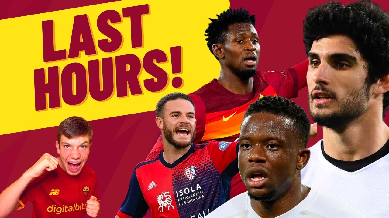 *LAST HOURS OF TRANSFERS* AS ROMA TRANSFER NEWS - YouTube