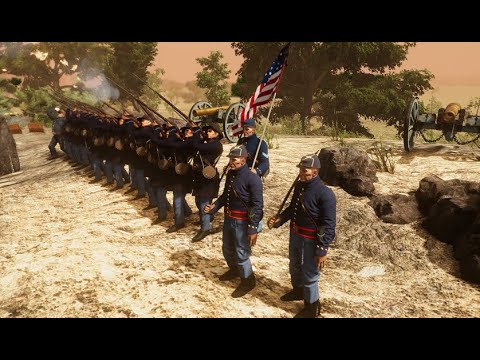 Civil War Line Battle (Holdfast) - YouTube
