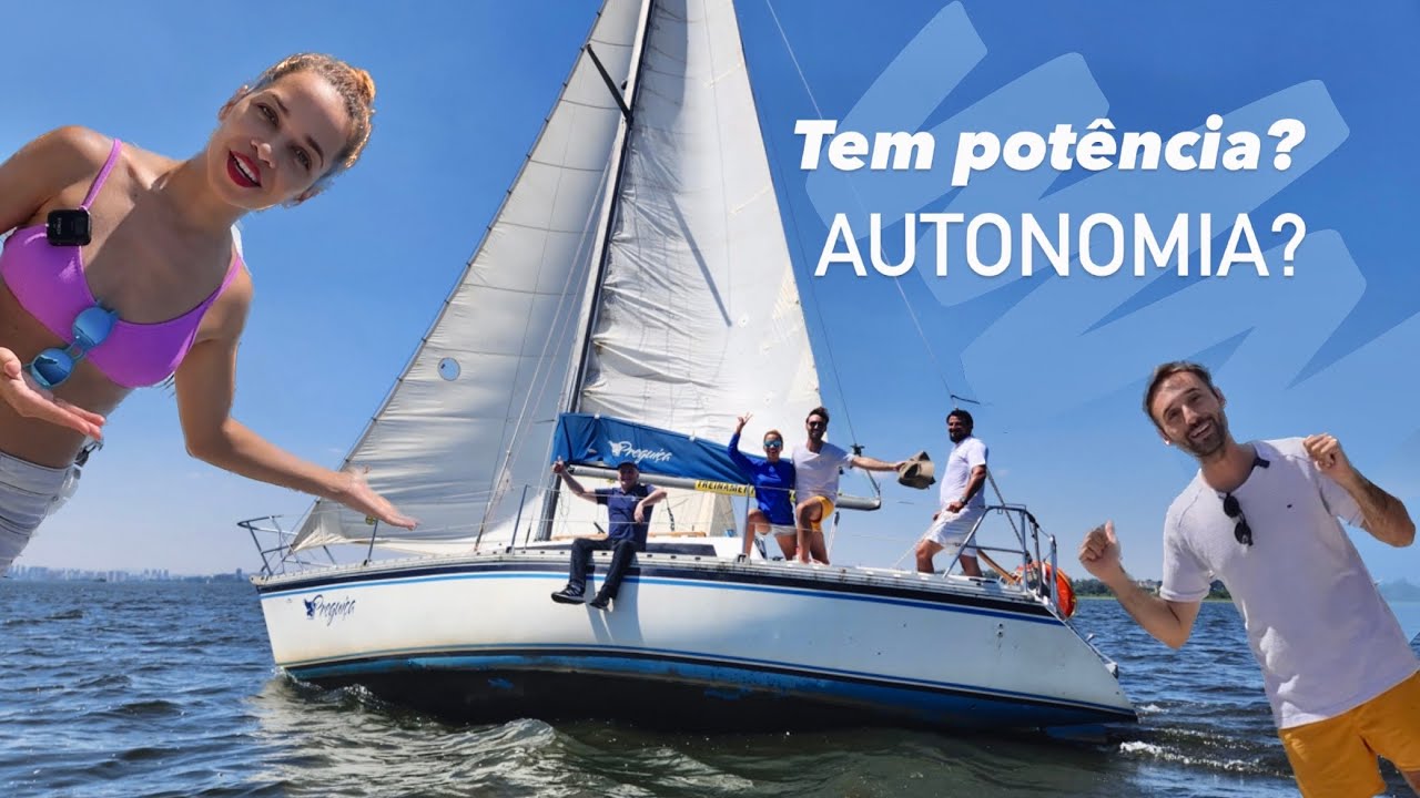 Conheça um Veleiro ELÉTRICO pioneiro por dentro! | Veleje na ...