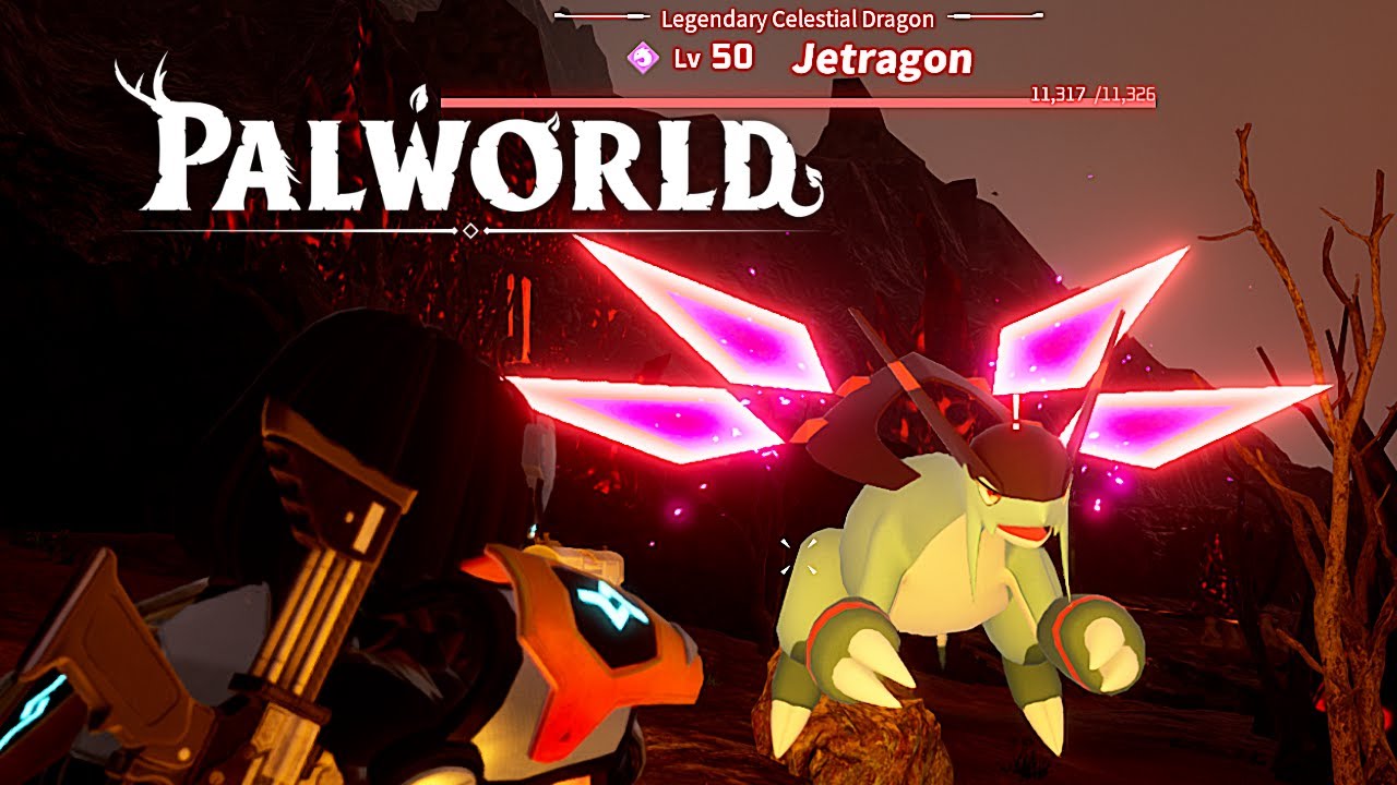PalWorld Live Stream | Catching The Legendary Jetdragon in Palworld ...