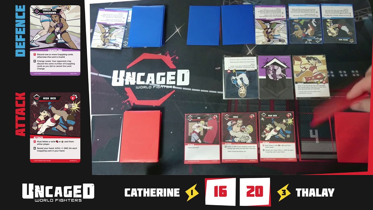 Uncaged: World Fighters MMA card game VIDEO TUTORIAL AND SETUP GUIDE by ...