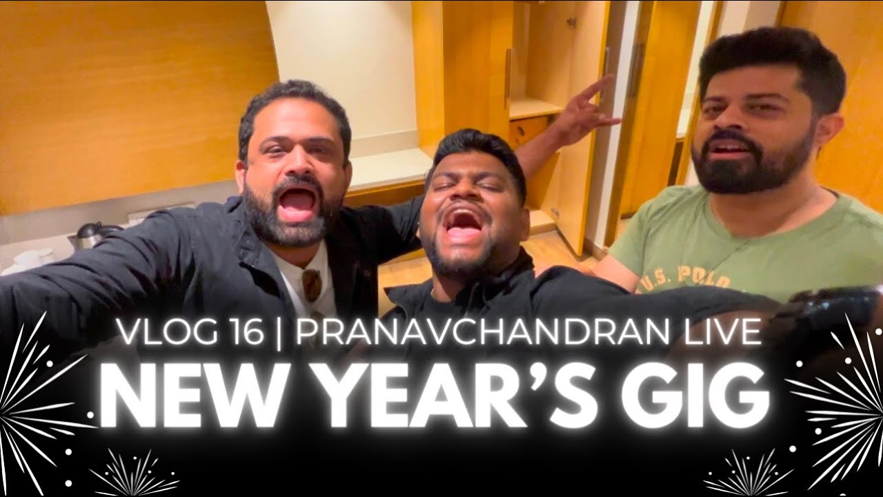 NEW YEAR'S GIG | PRANAV CHANDRAN LIVE IN CONCERT | KOLKATA | VLOG 16 ...