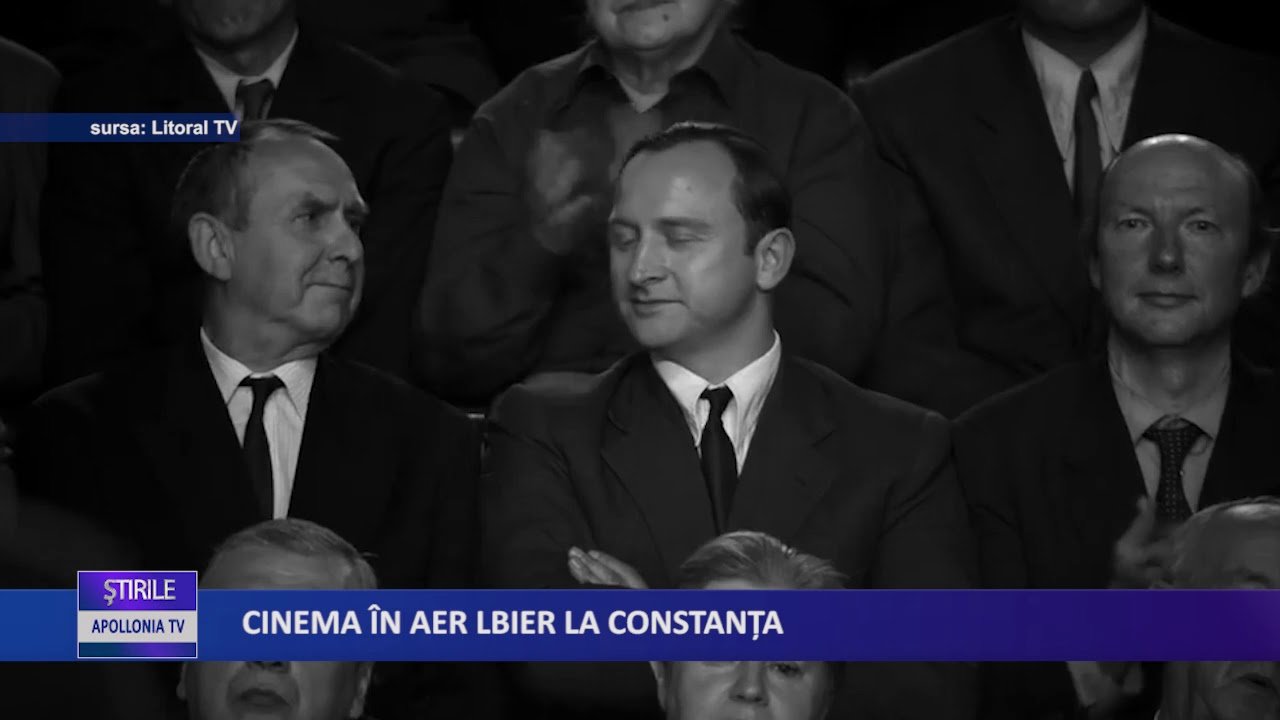 Cinema in aer liber la Constanta - YouTube