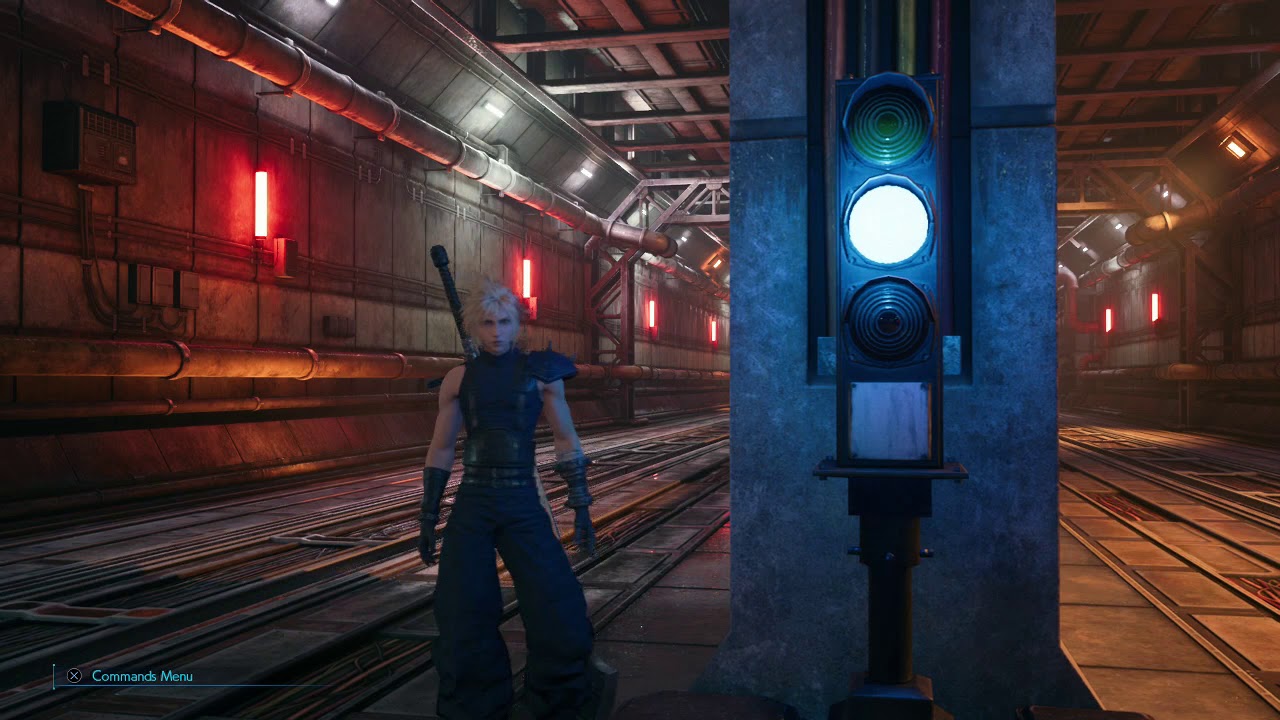 Final Fantasy VII Remake Railway Tunnel Walkthrough Join Up with Barret ...