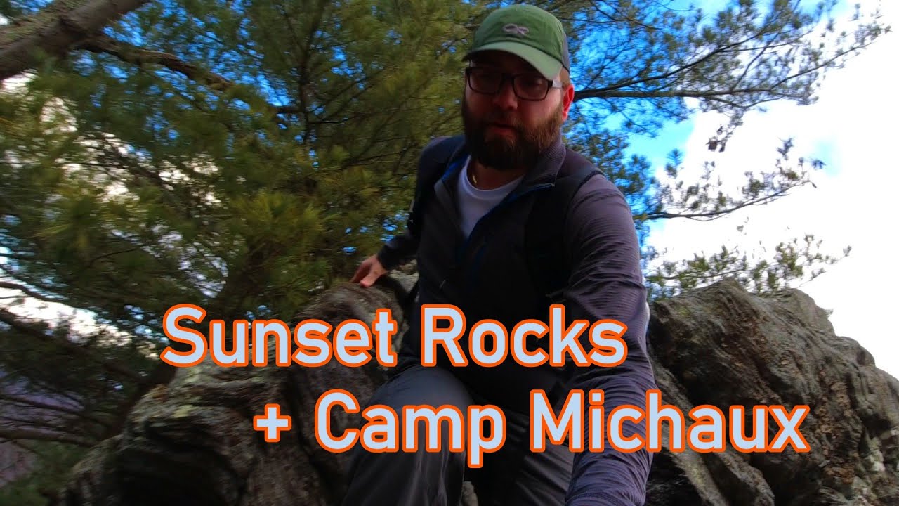 Sunset rocks + Camp Michaux WW2 POW camp - YouTube