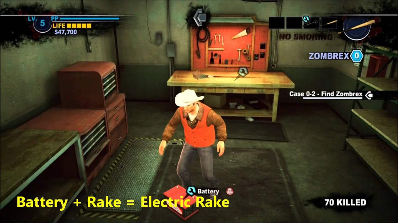 Dead Rising 2 Case Zero Combo Weapons Guide - YouTube