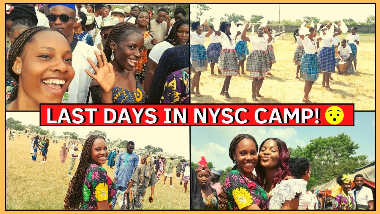 LAST DAYS IN NYSC CAMP (OYO STATE) || CARNIVAL DAY, DANCE REHEARSALS ...